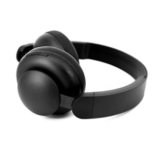 onn. onn bluetooth onear headphones black