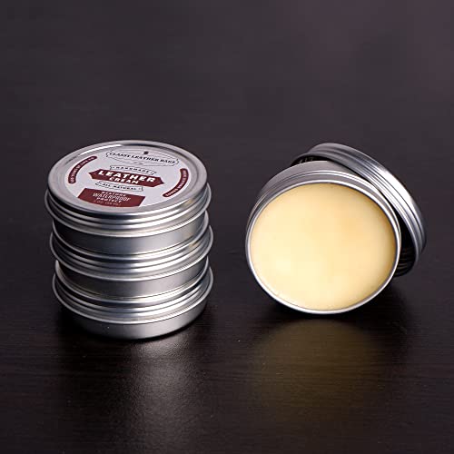 MaheTri Triple Filtered Beeswax All Natural Leather Cream | Restore, Waterproof & Protect Leather | Made in The USA | 2 oz