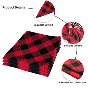 4. Hujiao-Zi My Humans are Getting Wedding Married,Red Plaid Dog Scarf, Dog Bandana，Wedding Dog Bandana, Wedding Photo Prop,Pet Dog Lovers Gifts