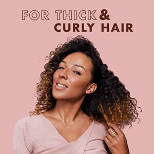 SheaMoisture Moisturize and Define Shampoo, Conditioner and Styling Milk for Curly Hair Care Coconut and Hibiscus with Shea Butter and Coconut Oil