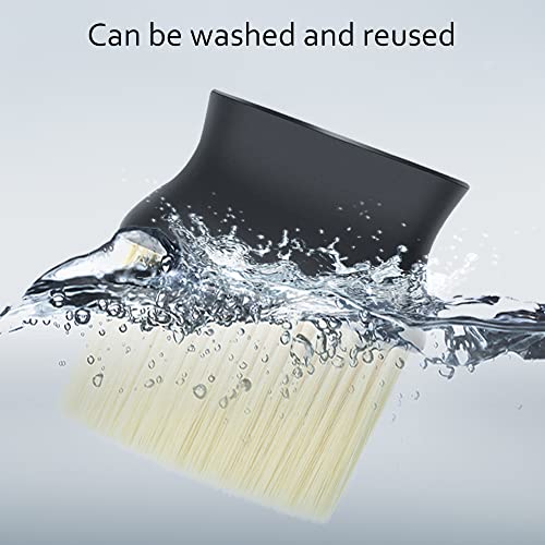 Ketejia Car Brushes for detiling, Super Soft car Brush Cleaner, Used for Interior, Exterior, Cleaning, Cleaning, spout, Instrument Panel, 3 Short-Handled Brushes & 1 Long-Handled Brush