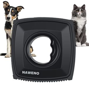 naweno pet hair remover brush (large, black)