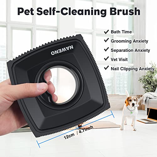 NAWENO Pet Hair Remover Brush (Large, Black)