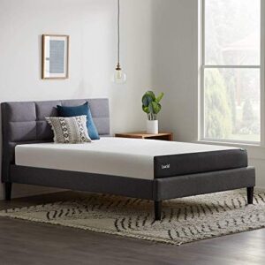 LUCID 6 Inch Gel Memory Foam Mattress – Breathable Cover & 8 Inch Gel Memory Foam-Mattress – Firm Feel – Gel Infusion – Hypoallergenic Bamboo Charcoal – Breathable-Cover