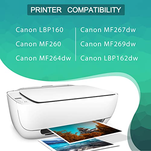 GREENBOX Compatible 051h Toner Cartridge Replacement for Canon 051H CRG051H CRG-051H 2169C001, 4,100 Pages High Yield for Canon LBP162dw MF267dw MF269dw LBP160 MF260 Printer (2-Pack Black)