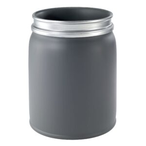 avanti linens - waste basket, decorative trash can, guest bathroom essentials, modern home decor (memphis collection)