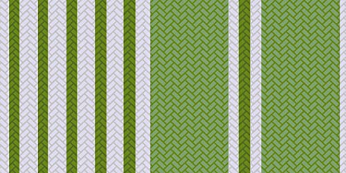 Stitch & Sparkles 100% Cotton Duck 45" Width Texture Stripe Bright Green Color Sewing Fabric by The Yard