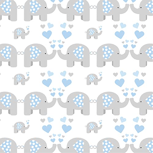 Stitch & Sparkle 100% Cotton Muslin 42" Nursery Print Sewing & Crafting Fabric by The Yard B06M0215