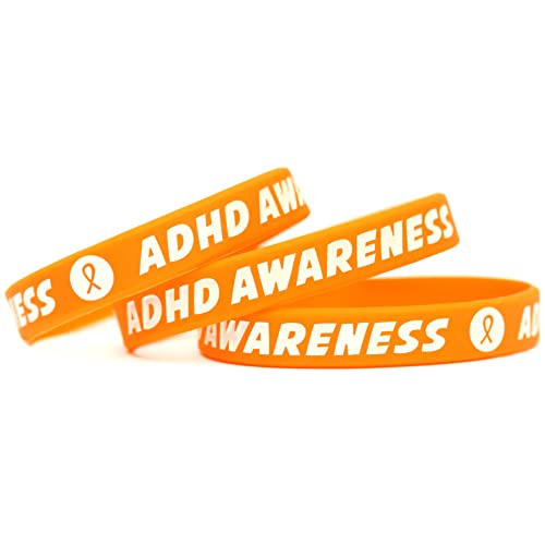 SayitBands Three (3) of ADHD Awareness Bracelets