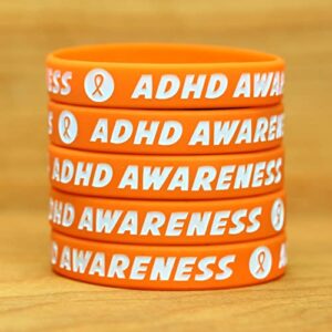 SayitBands Three (3) of ADHD Awareness Bracelets