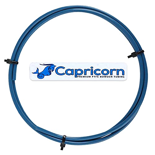 Creality Official 1 Meter Capricorn Teflon Tube PTFE Bowden Tubing 1.75mm Filament, Low Friction for Ender 3/3 Pro/3 V2 Ender 3 Neo/3 V2 Neo/3 Max Neo Ender 5/5 Pro Ender 5 S1 CR-10 CR-6 SE 3D Printer