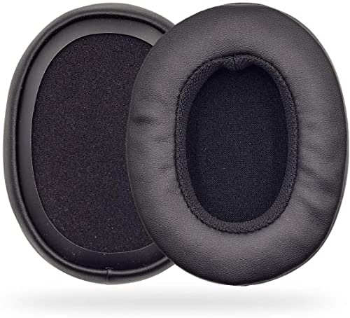 Earpad Replacement Ear Pads Cushions Cover Compatible with Skull Candy Hesh3 Hesh 3 Crusher Wireless Headphones Earpads Repair Parts (Black)