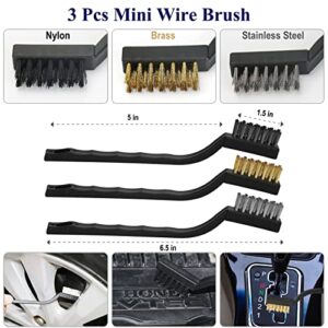 Car Cleaning Kit, 23pcs Interior Detailing Kit Detailing Brush Set Car Wash Set,Auto Drill Brush Set,Car Detailing Brushes for Cleaning Wheels,Dashboard,Interior,Exterior,Leather,Air Vents,Emblems