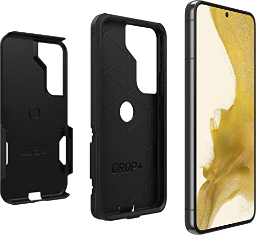 OtterBox Galaxy S22 Commuter Series Case - BLACK, slim & tough, pocket-friendly, with port protection