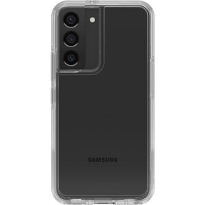 OtterBox Galaxy S22 Symmetry Series Case - CLEAR, Ultra-Sleek, Wireless Charging Compatible, Raised Edges Protect Camera & Screen