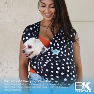 Pet K’tan Pet Carrier for Small to Medium Pets - Cat and Dog Soft Pet Carrier Sling - PawKadot, Small