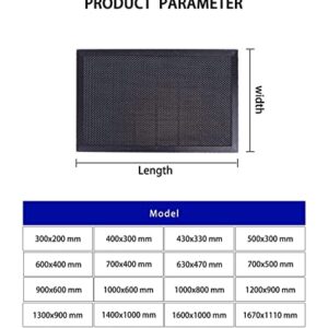 TEN-HIGH Honeycomb Working Table Aluminum, for CO2 Laser Engraver Machine Cutter CNC Engraving Router, 400 x 300mm