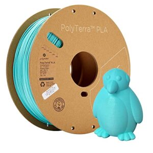 Polymaker Matte PLA Filament 1.75mm PLA Bundle of 2, 1kg Carton Spool PLA Filament 1.75 - PolyTerra PLA 3D Printer Filament Bundle, Print with Most 3D Printers Using 3D Filament, 2 Colors