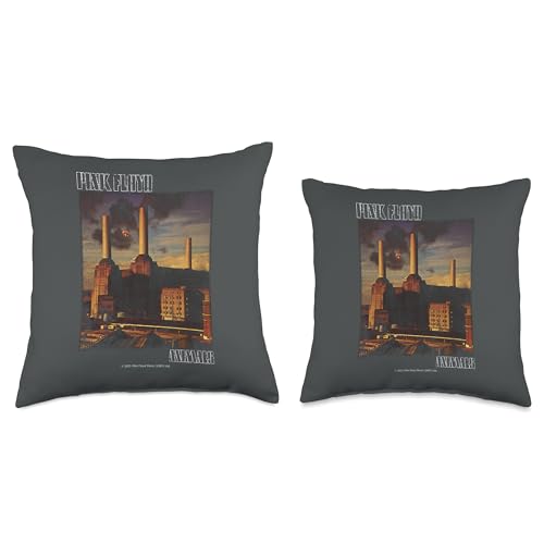 PINK FLOYD Faded Animals Throw Pillow, 18x18, Multicolor