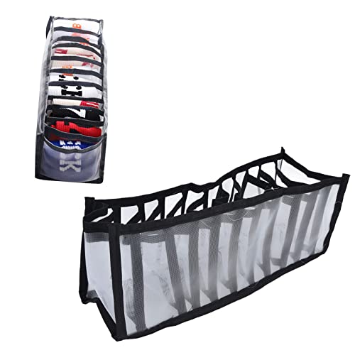 Underwear Organizers and Storage, Foldable Underwear Drawer Organizer Closet Organizer Sock Drawer Organizer Bra Organizer Divider(02)