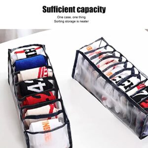 Underwear Organizers and Storage, Foldable Underwear Drawer Organizer Closet Organizer Sock Drawer Organizer Bra Organizer Divider(02)