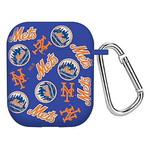 GAME TIME New York Mets HD Case Cover Compatible with Apple AirPods Gen 1&2 (Random)