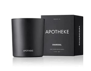 apotheke charcoal signature candle, 1 ea