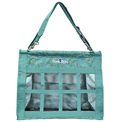 Coolhorse by Classic Equine Turquoise Slab Top Load Hay Bag