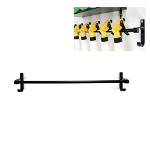 Spray Bottle Storage Rack Hanging Garage Car Wash Tool Rack Car Beauty Shop Accessory Display Auto Cleaning Detailing Tools Hanger(Black)