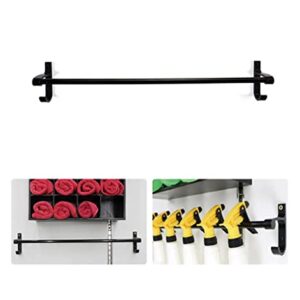 Spray Bottle Storage Rack Hanging Garage Car Wash Tool Rack Car Beauty Shop Accessory Display Auto Cleaning Detailing Tools Hanger(Black)