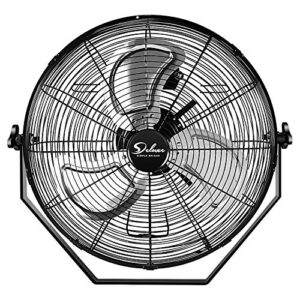 simple deluxe 18 inch industrial wall mount fan 1 pack