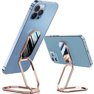 a-lugei【foldable & adjustable】 cell phone ring holder finger kickstand, magnetic phone grip, phone stand for back of phone case, cell phone holder for hand, iphone ring holder grip phone kickstand