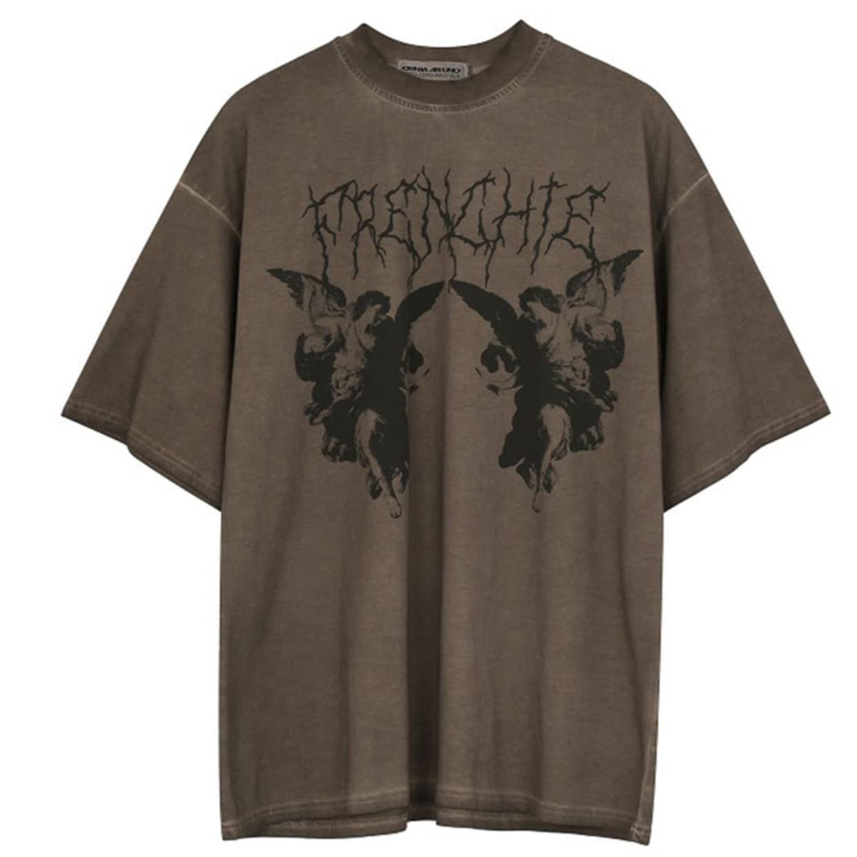 Fairy Grunge Shirt Fairy Grunge Clothes Fairycore Clothing Fairycore Grunge Clothes Grunge Fairy Aesthetic (Brown,L,Large)