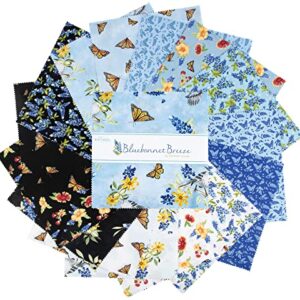 RILEY BLAKE DESIGNS 10" Stacker Bundle Bluebonnet, Assorted