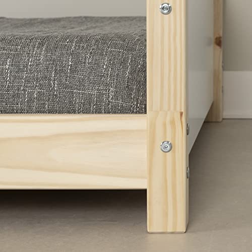 South Shore Sweedi, Twin Bunk Bed, Natural Wood