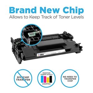 LD Products Compatible Toner Cartridge Replacement / Compatible with HP 58X / CF258X HY (Black, 2PK with CHIP) for Laserjet Pro M404dn M404dw M404n MFP M428fdn MFP M428fdw New Working CHIP Installed