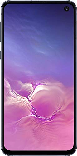 Samsung Galaxy S10e (128GB, 6GB) 5.8" AMOLED, Snapdragon 855, 4G LTE (GSM + CDMA) Unlocked (T-Mobile, AT&T, Verizon, GoogleFi) G970U (w/ Fast Car Charger , Black) (Renewed)