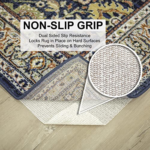 Mohawk Home 2' 6" x 10' Non Slip Rug Pad Gripper, Made in USA, Grips Keeps Area Rugs in Place – Safe For All Floors