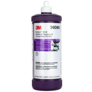 3M Perfect It Buffing and Polishing Kit | 36060 06094 06068 Rubbing Compound, Machine Polish, Ultrafine | Buffing, Car Polishing Kit Bundled with Kangaroobands Microfiber Cloth