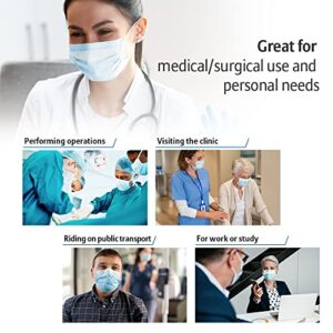 FORA Disposable 4-Layer Surgical Mask, Box of 50 Pcs, Perfect for Surgical and Daily Use