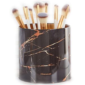 bathroom organizer makeup organizer make up organizator makeup brush holder for vanity black bathroom accessories cute marble design metal tin storage