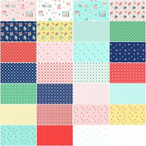 Tasha Noel Quilt Fair Rolie Polie 40 2.5-inch Strips Jelly Roll Riley Blake Designs RP-11350-40