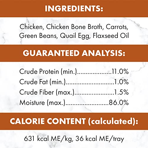 Nutro So Simple Meal Complement Wet Dog Food Chicken Recipe in Bone Broth, 2 oz. Tubs, Pack of 10