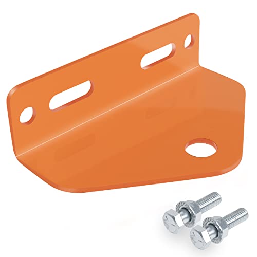 EilxMag Universal Heavy Duty Zero Turn Mower Trailer Hitch - 3/4'' Trailer Hitch Mount - 3/16 Inch Thick and Rugged Steel with 2 Nuts and Bolts