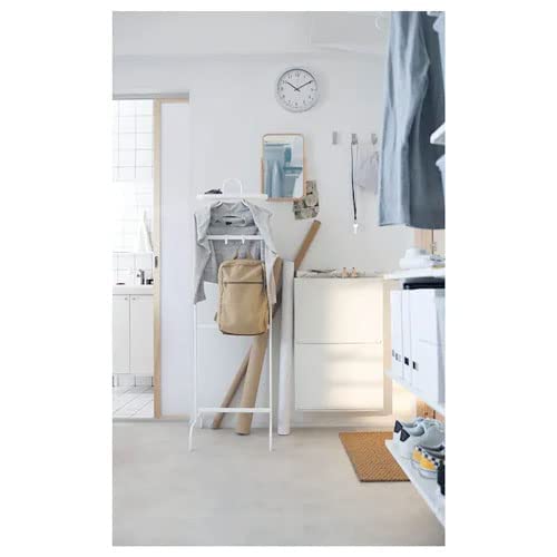 Ikea Trones Polypropylene Storage Cabinet for Storing Shoes, Gloves and Scarves , 52x18x39 cm (White) - Pack of 2