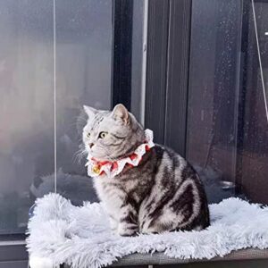 HlinZoom Pet Collars Red Lace Scarf, Dress Up and Costume for Pet Decoration, Ideal Gifts and Decoration for Cats and Dogs (Style-5)