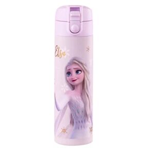 everyday delights frozen ii elsa stainless steel insulated water bottle 510ml