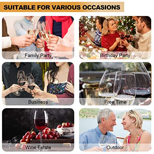 Electric Wine Aerator Pourer, Automatic Portable Smart Wine Decanter and Wine Dispenser Pump Wine Oxidizer for Red and White Wine(Black)