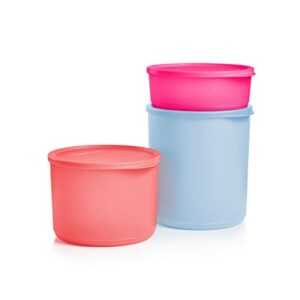 new tupperware modular basic bright round set