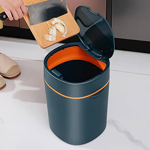 NA Xingyou Trash can Toilet Toilet Household Gap with lid Bounce Cover Toilet Pail Bedroom Kitchen Living Room Trash can